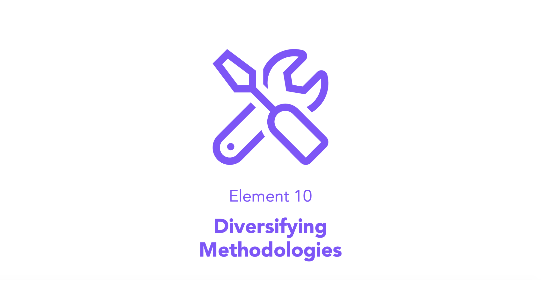 Diversifying Learning Methodologies